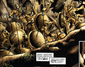 In Memory of the 700 Thespians at Thermopylae