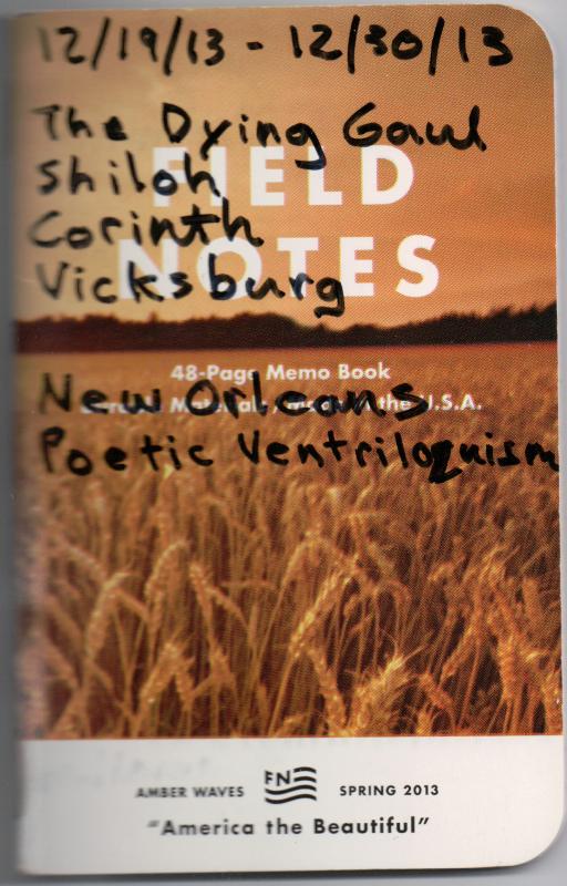 Historian On The Warpath Field Notes